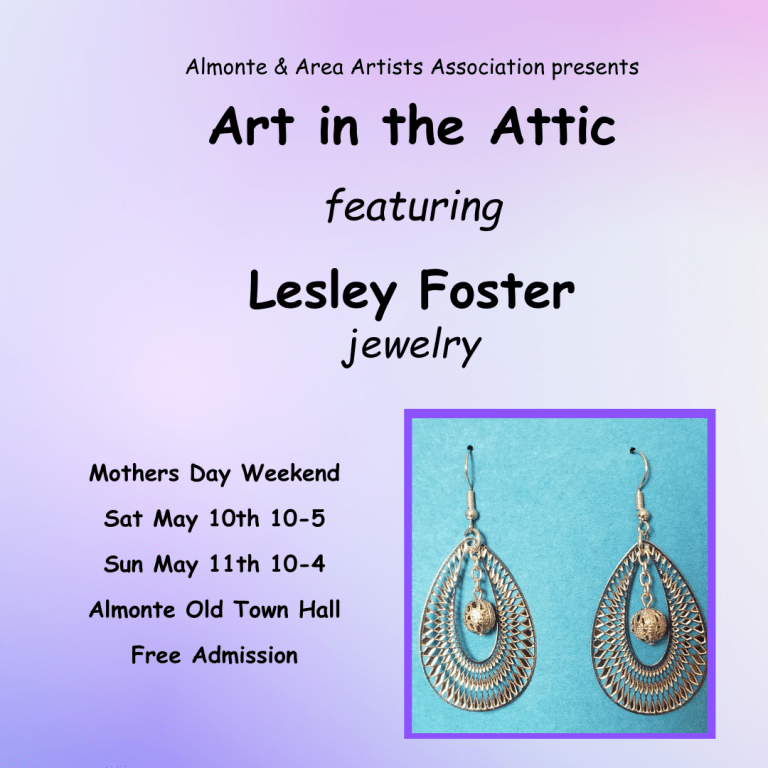 AITA 2025 featuring Lesley Foster – Almonte & Area Artists Association